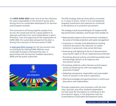 UEFA Respect Report 2022-23