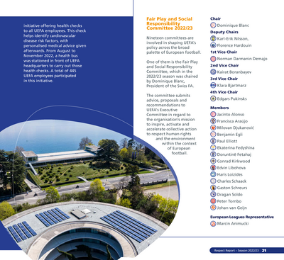 UEFA Respect Report 2022-23